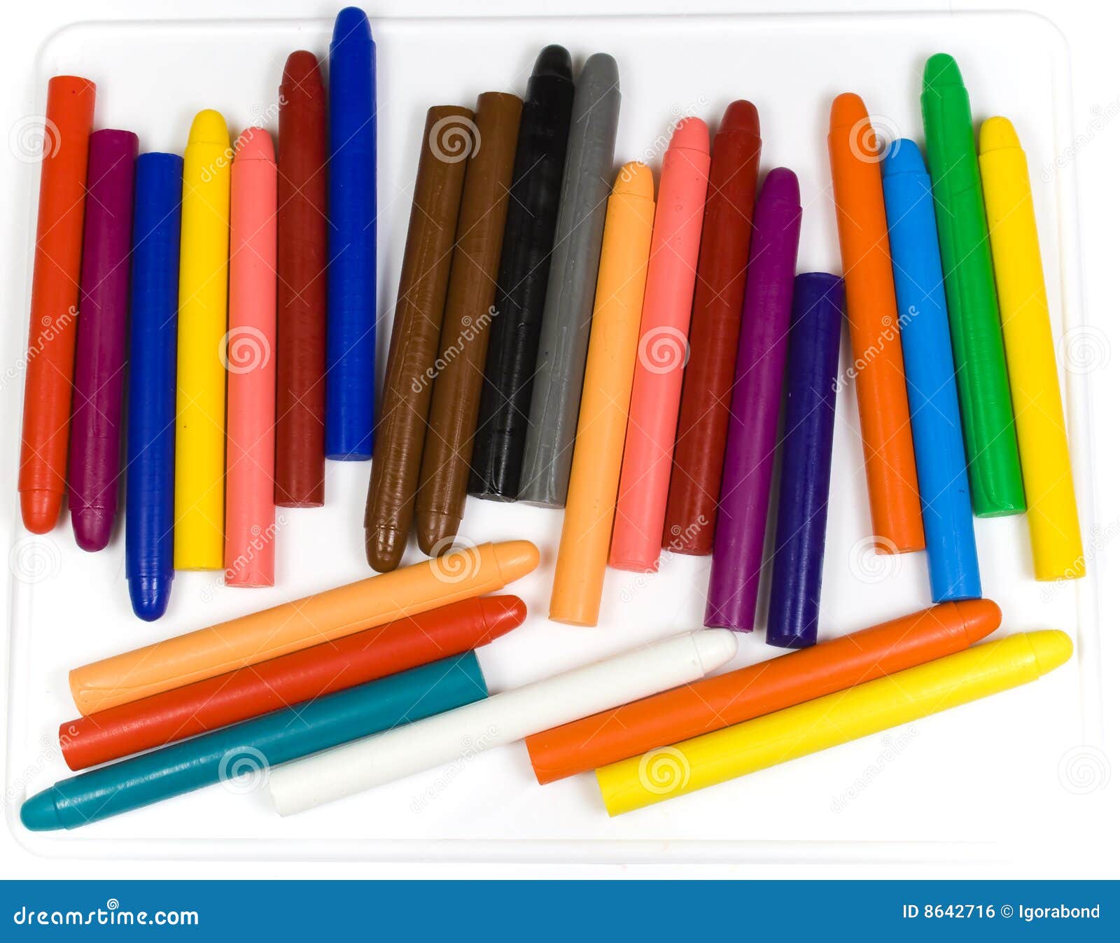 Children s oil pencils stock photo. Image of group, color - 8642716