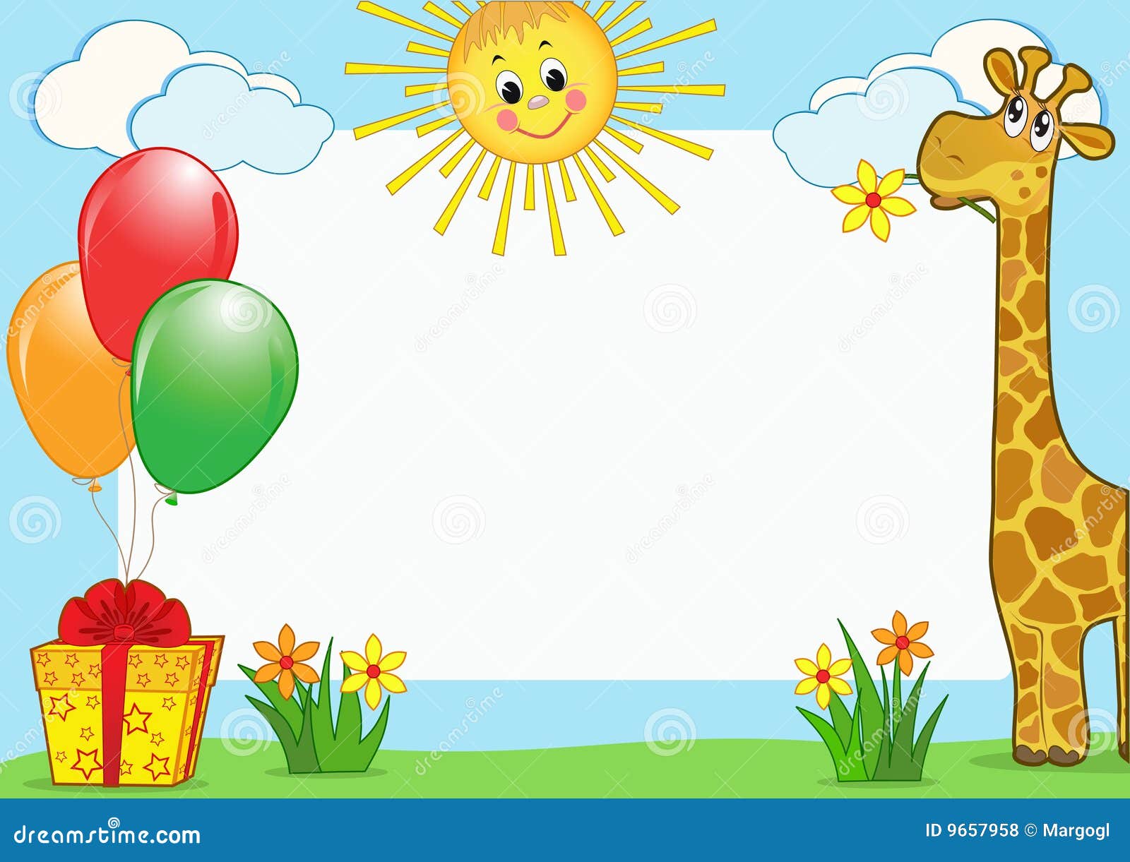 Children S Photo Framework. Stock Vector - Illustration of child, frame ...