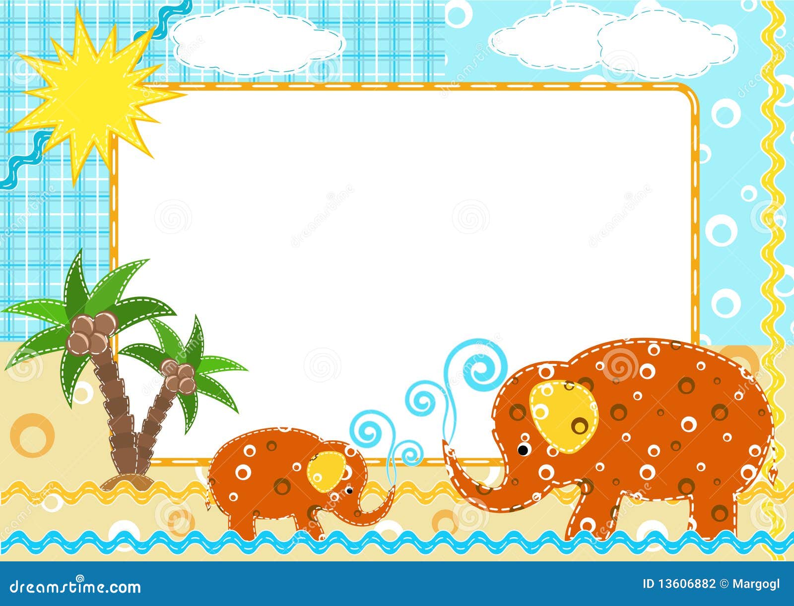 Photo-framework In A Retro Style Royalty-Free Stock Photography ...