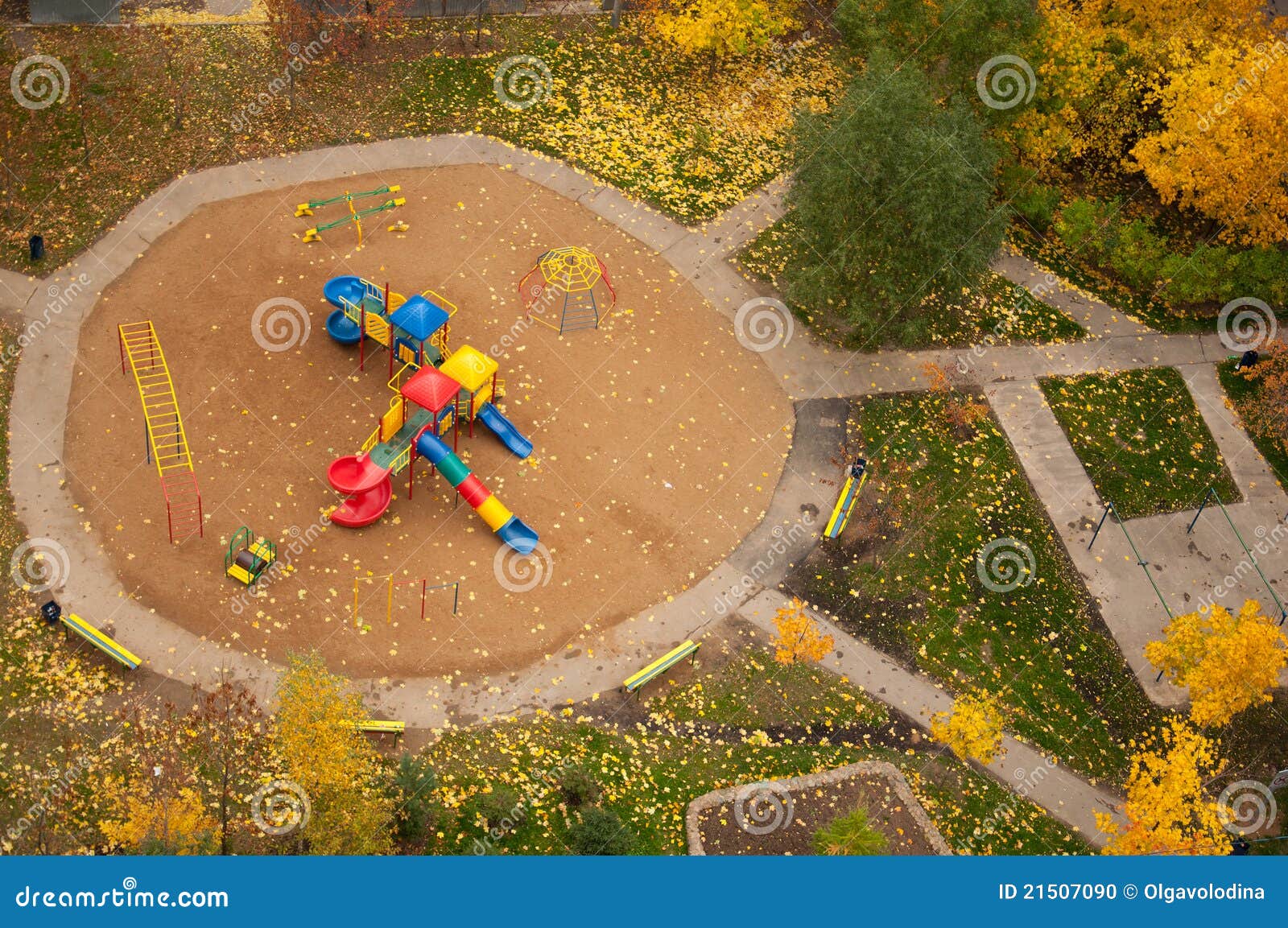 Children s play complex stock photo. Image of playing - 21507090