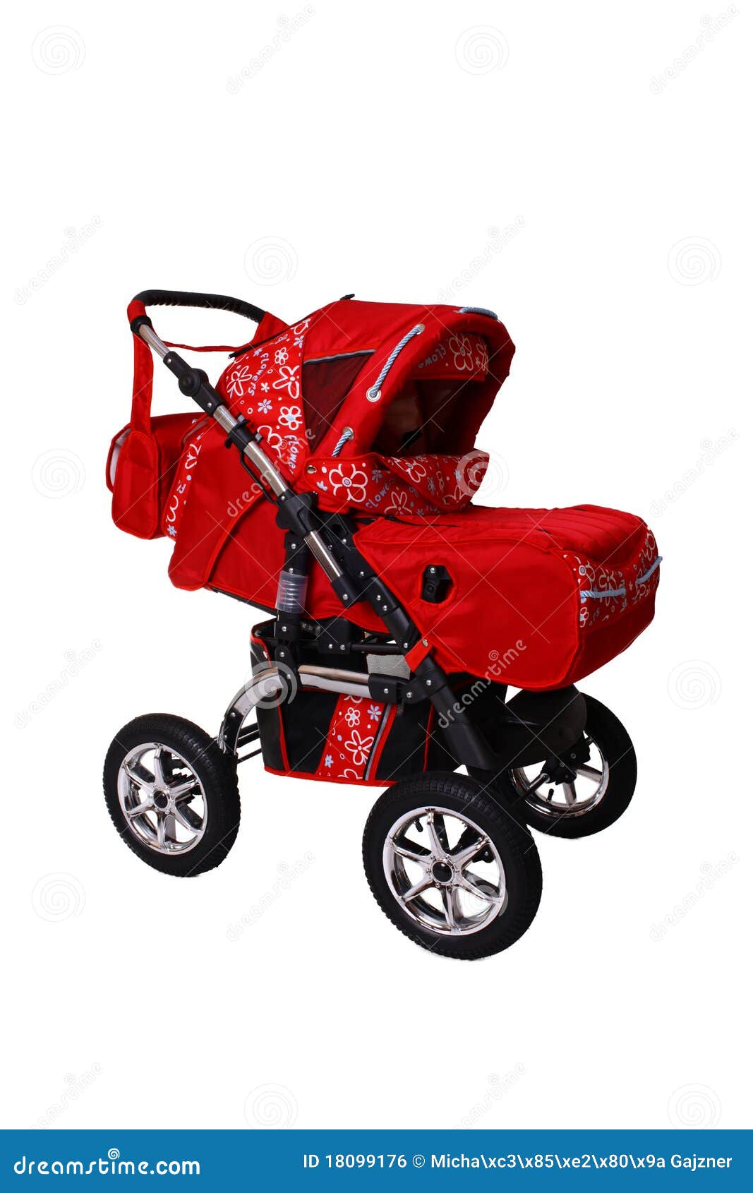 Children s pushchair stock photo. Image of toddler, handle - 18099176