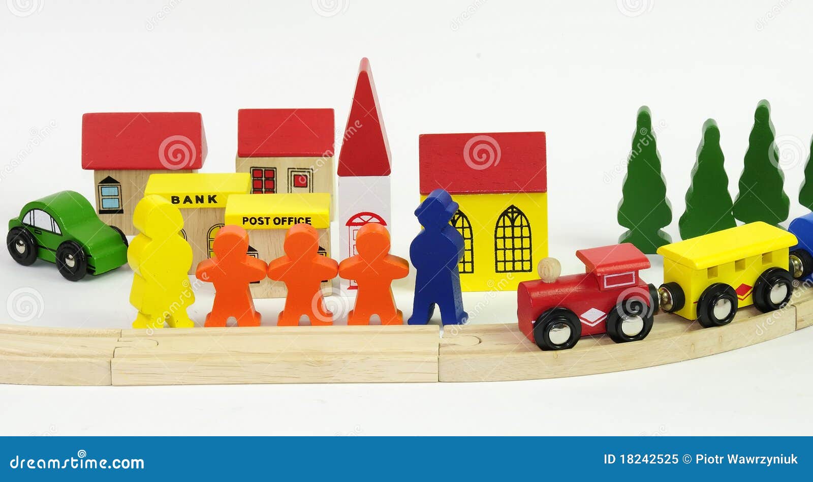 Children S Railway Station World Stock Image - Image of learn, geometry ...