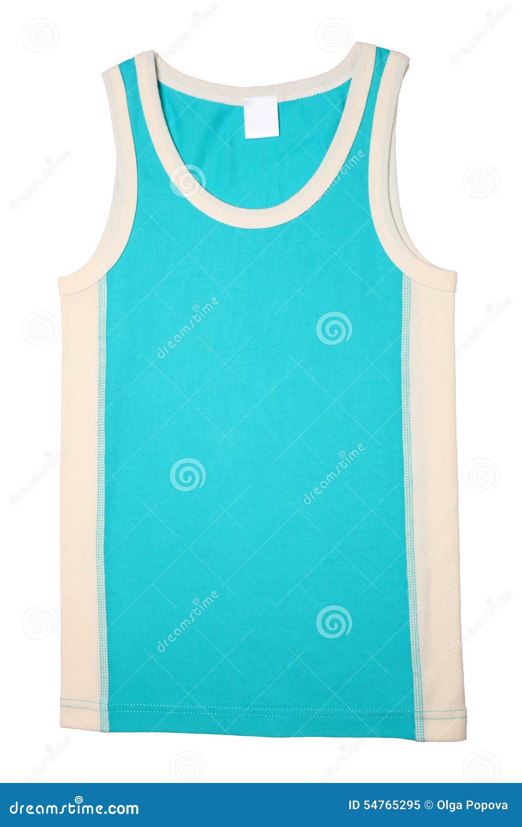 Children s singlet stock image. Image of modern, isolated - 54765295