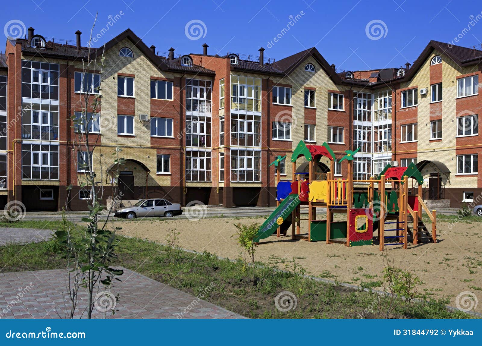 Children s sports complex stock photo. Image of modern - 31844792