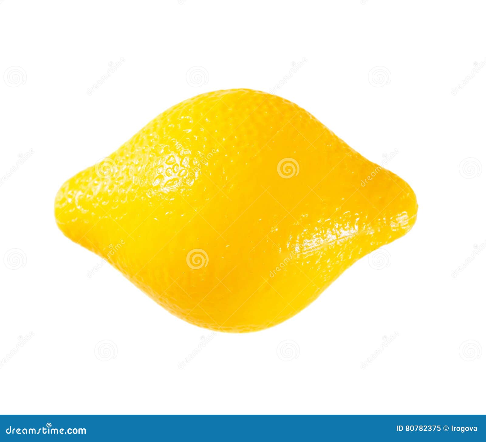 Children`s Toy a Plastic, Yellow Lemon Stock Image - Image of copy ...