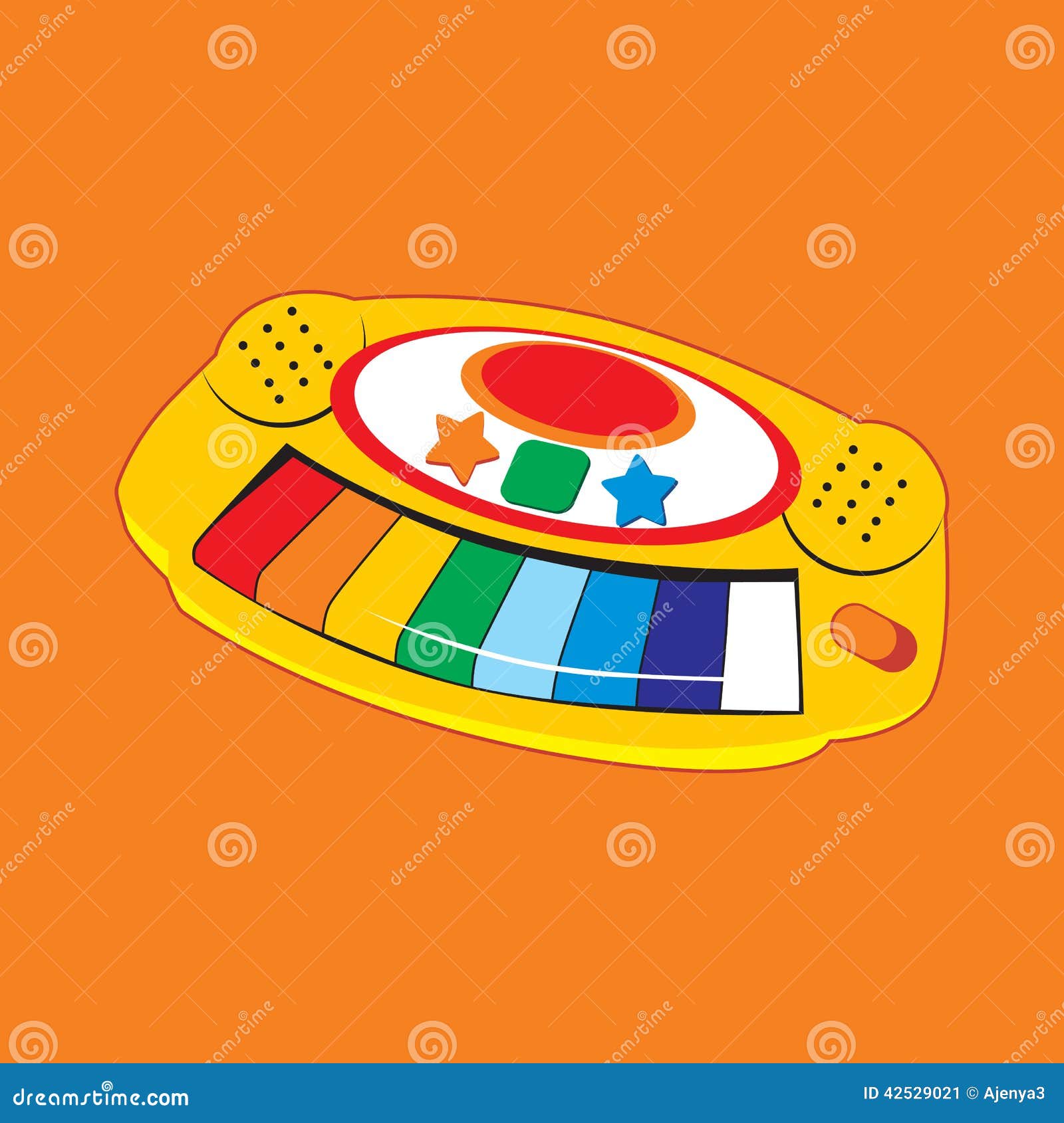 Children S Toy. Vector Illustration. Stock Illustration - Illustration ...