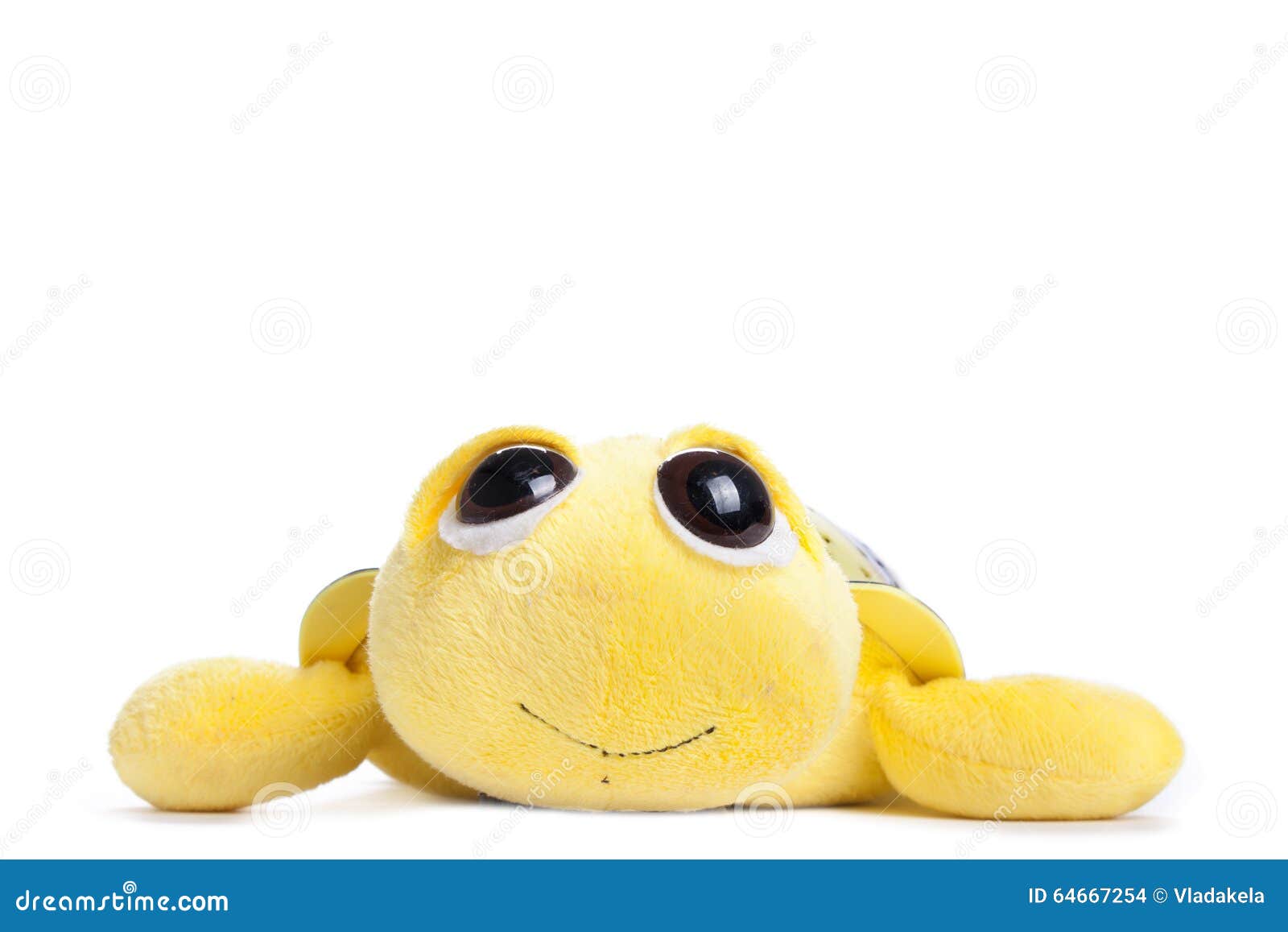 Children S Toy Yellow Turtle Isolated on White Background Stock Photo ...
