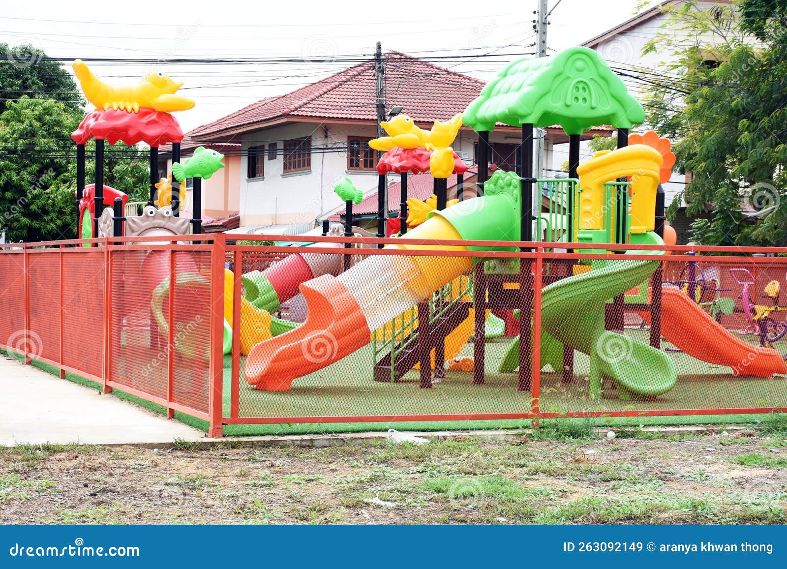 Children S Toys on the Playground Stock Image - Image of child, city ...