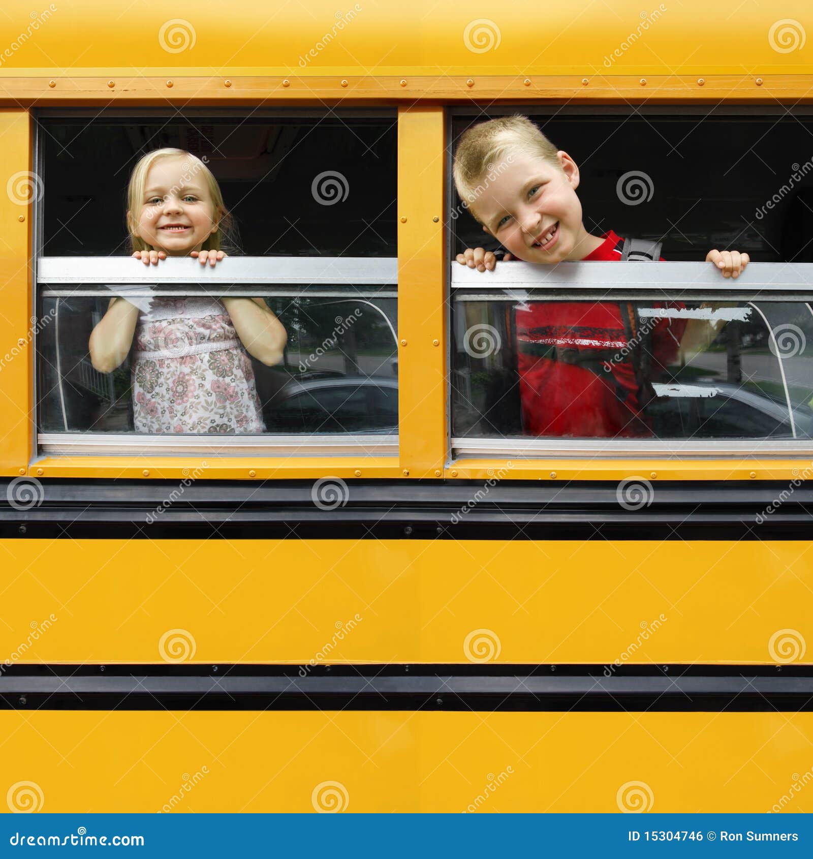 Children At School Standing In Line For Inoculation Stock Photo ...