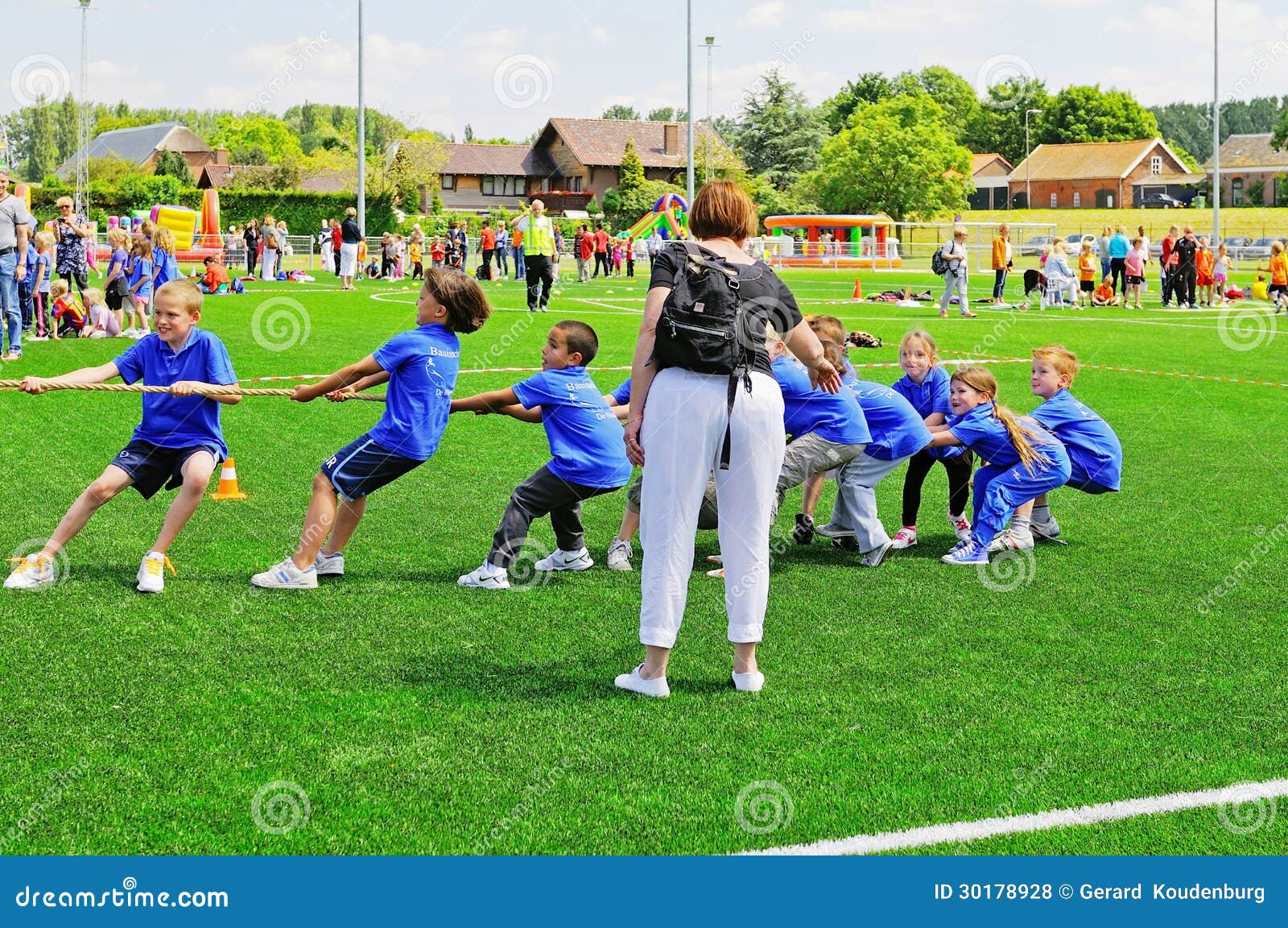 School Children on Sports Day Editorial Stock Photo - Image of girls ...