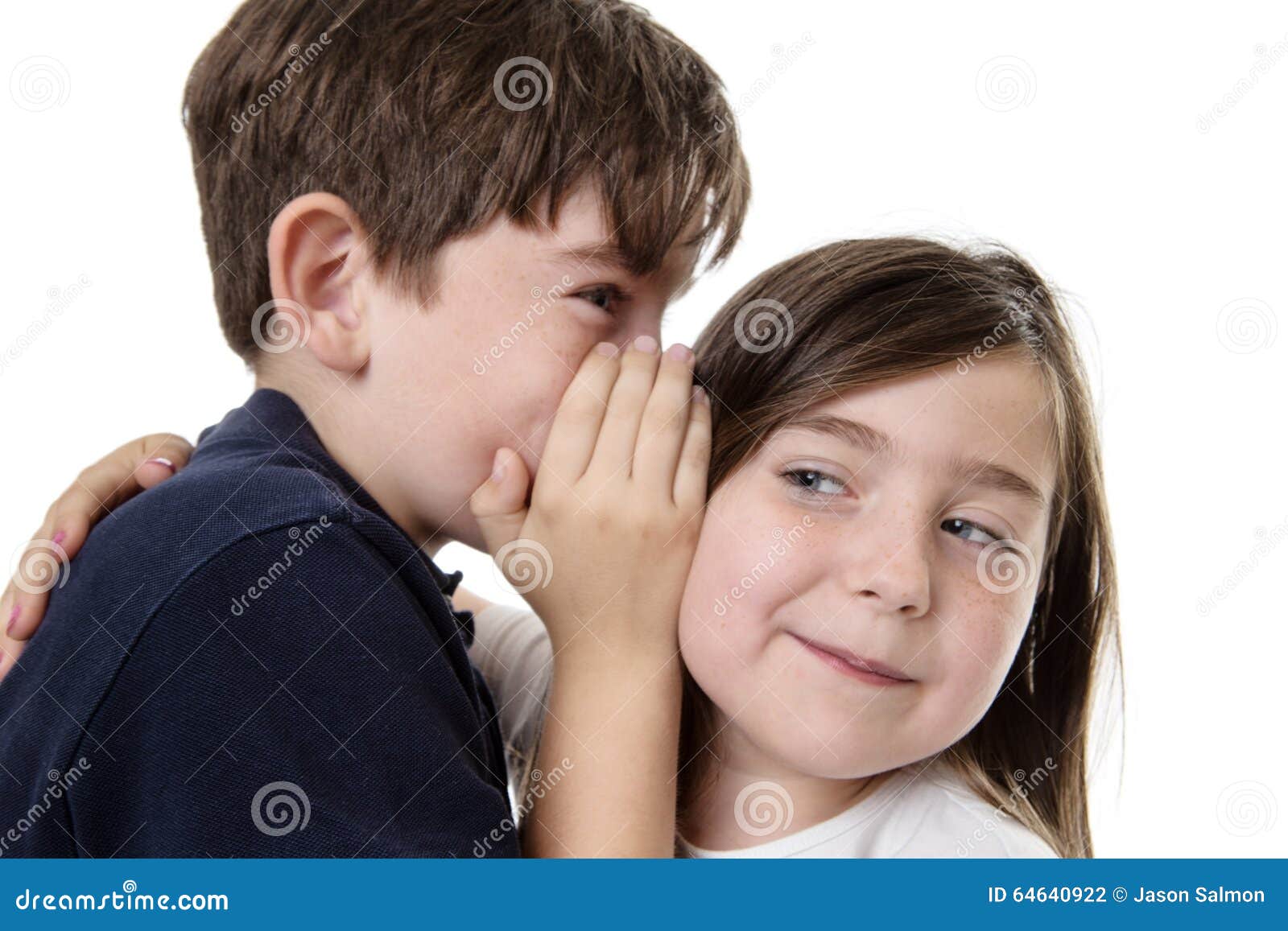 Children Whispering Secrets Stock Photo | CartoonDealer.com #29487084