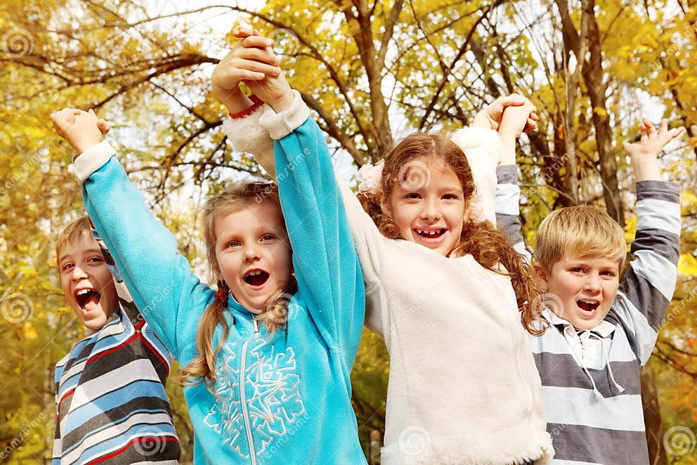 Children shouting stock image. Image of kids, outside - 21536033