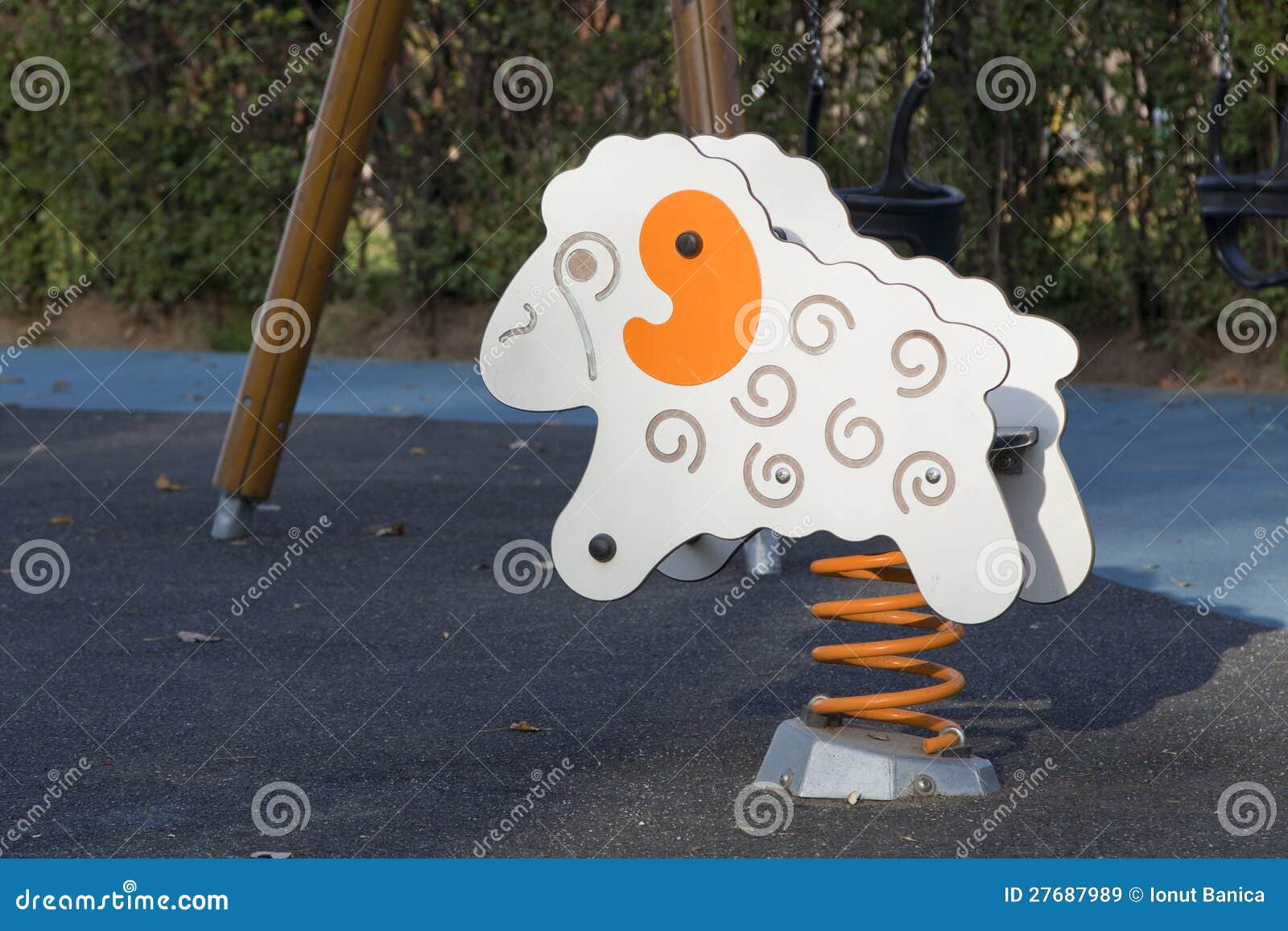 Children spring park toy stock image. Image of park, axis - 27687989
