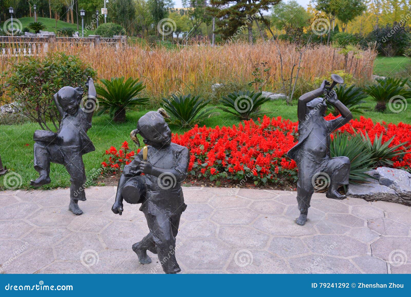 Children statue editorial photography. Image of beijing - 79241292