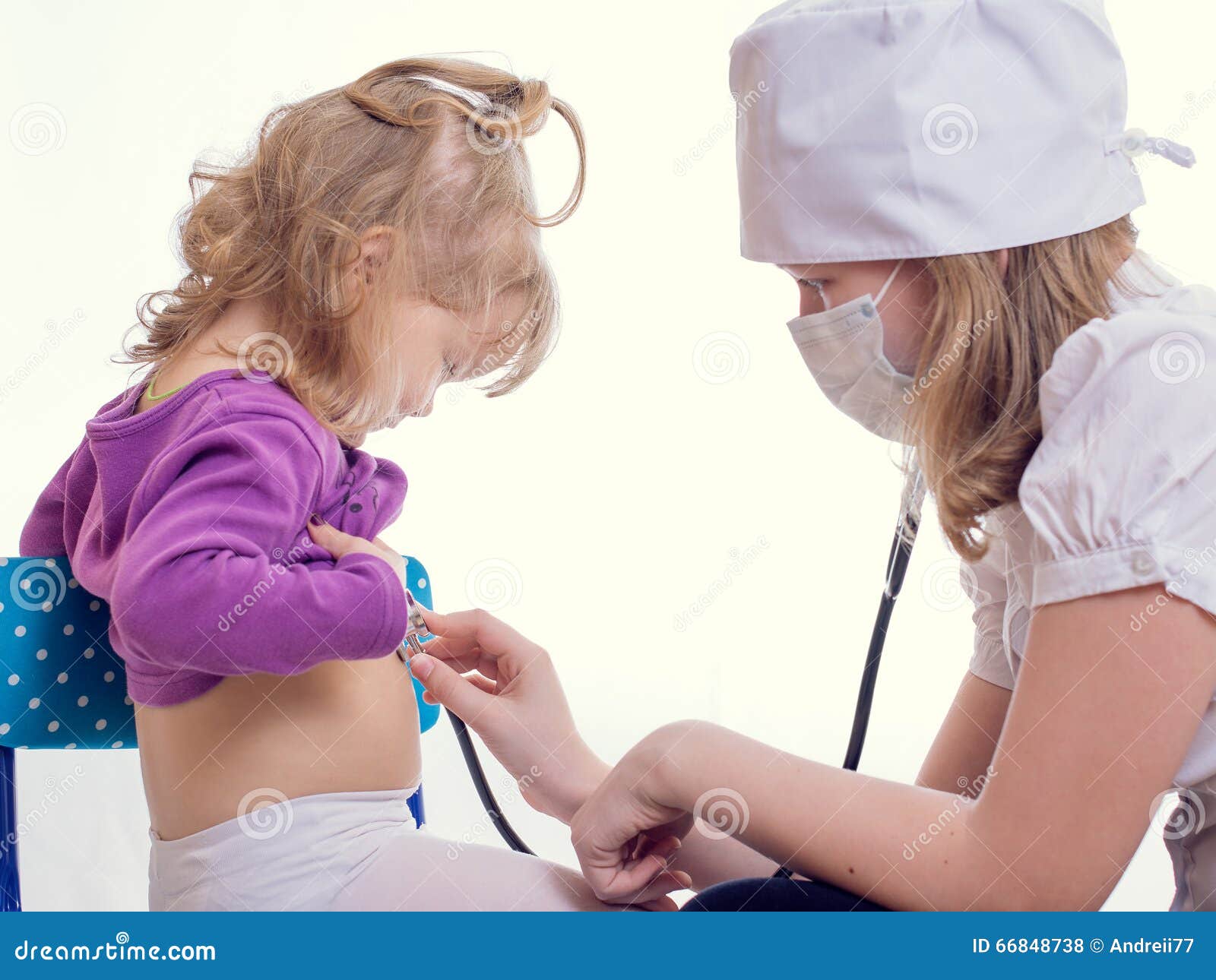 Children stethoscope stock photo. Image of illness, exam - 66848738