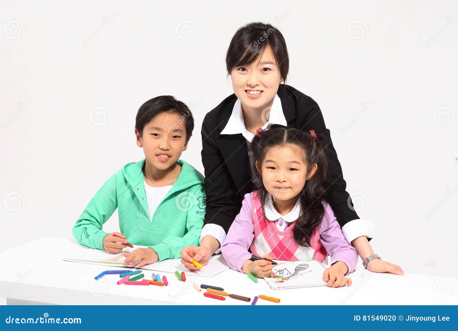 Children in Study stock photo. Image of adult, posture - 81549020