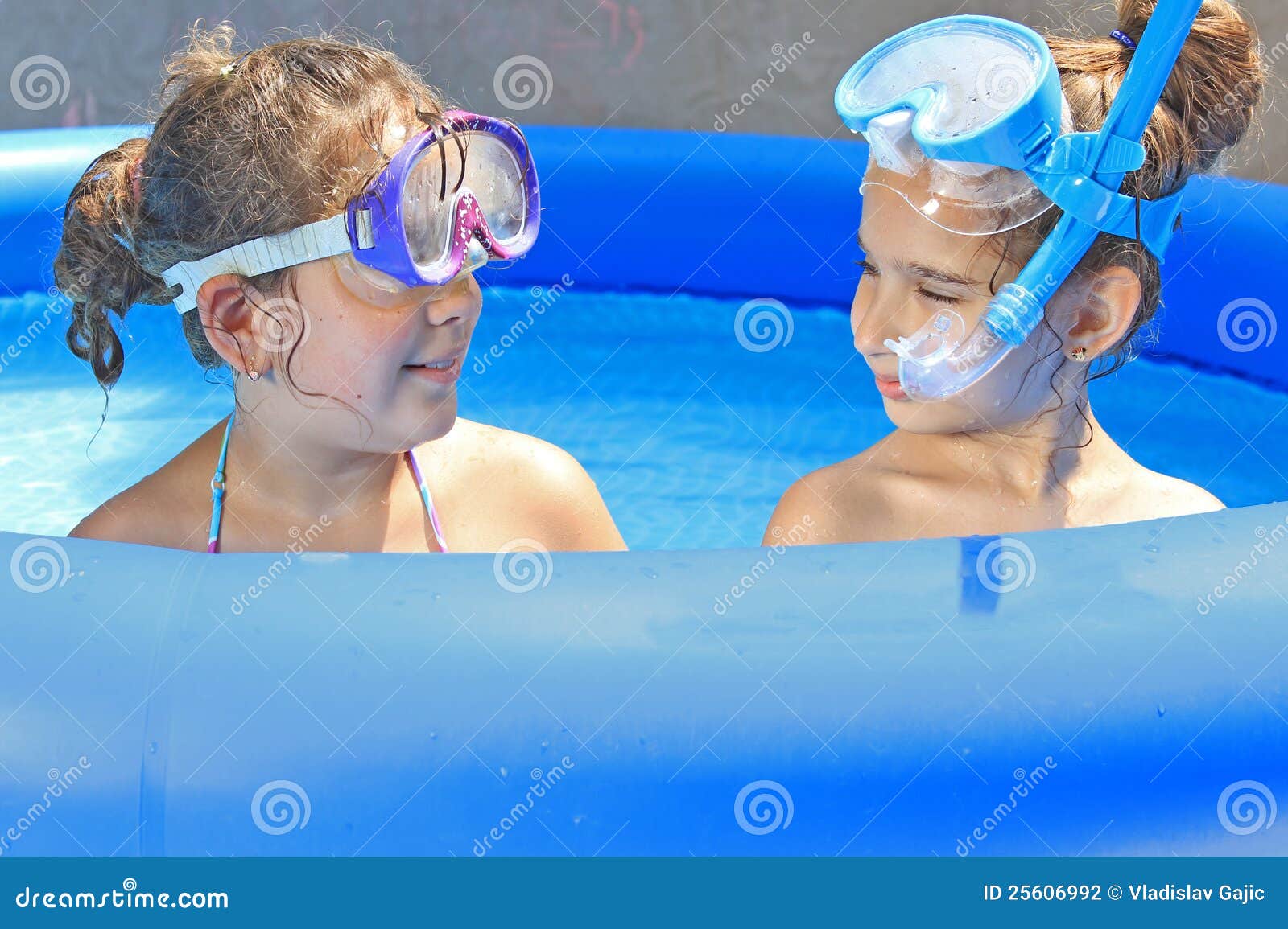 Children in the Swimming Pool Stock Photo - Image of activity, pool ...