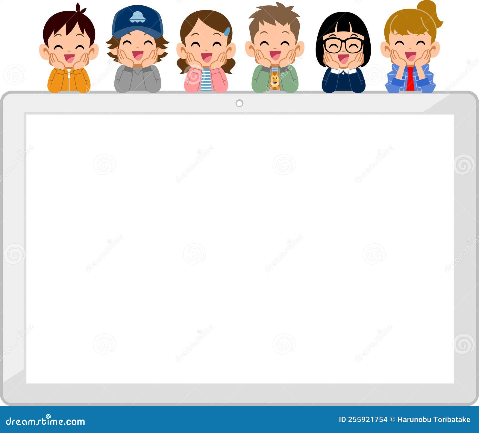 Tablet Pc, Smile And User Idea Icons Set. Technical Info Sign ...