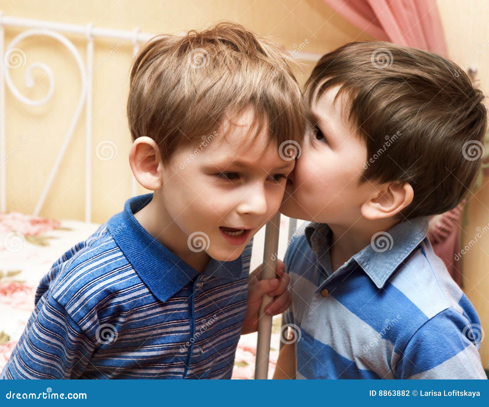 Children telling secrets stock photo. Image of gossip - 8863882