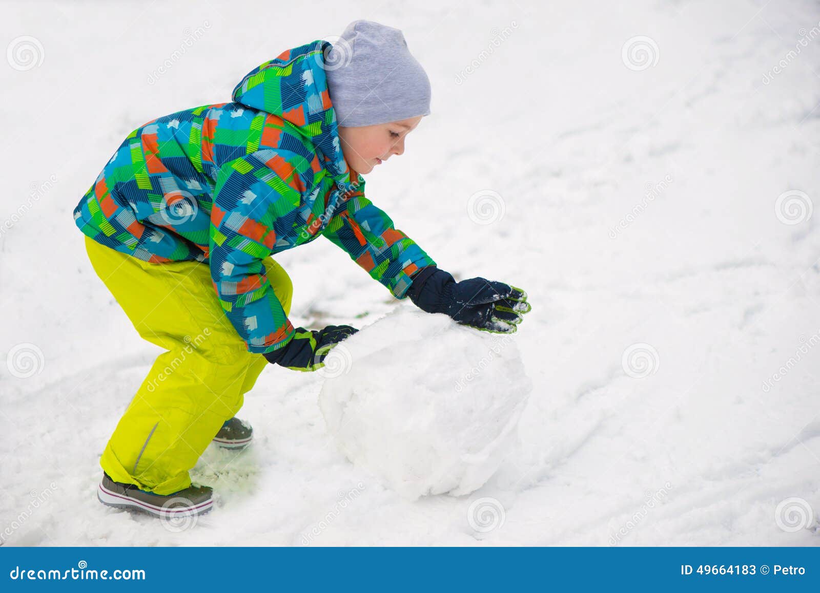 Children Throwing Snowballs Stock Image - Image of cheerful, frost ...