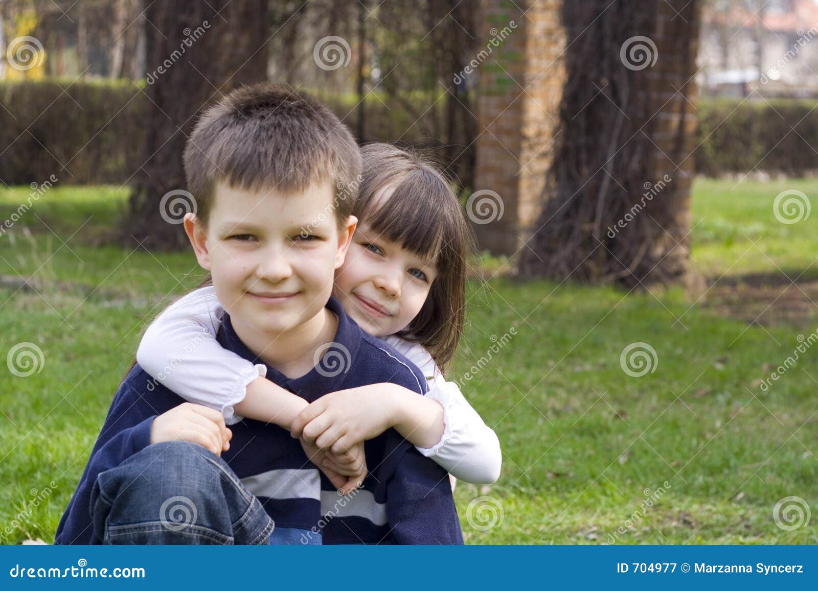 Children together stock image. Image of boys, girl, lovely - 704977