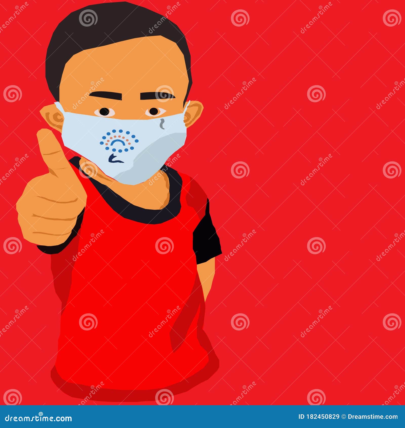Illustrator Of Protect Yourself Air Pollution Vector Illustration ... Illustrator Of Protect Yourself Air Pollution Vector Illustration ...