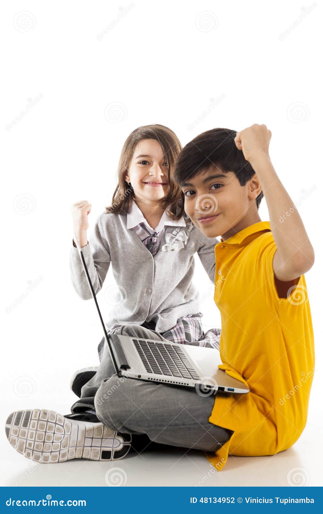 Children stock photo. Image of school, studio, notebook - 48134952