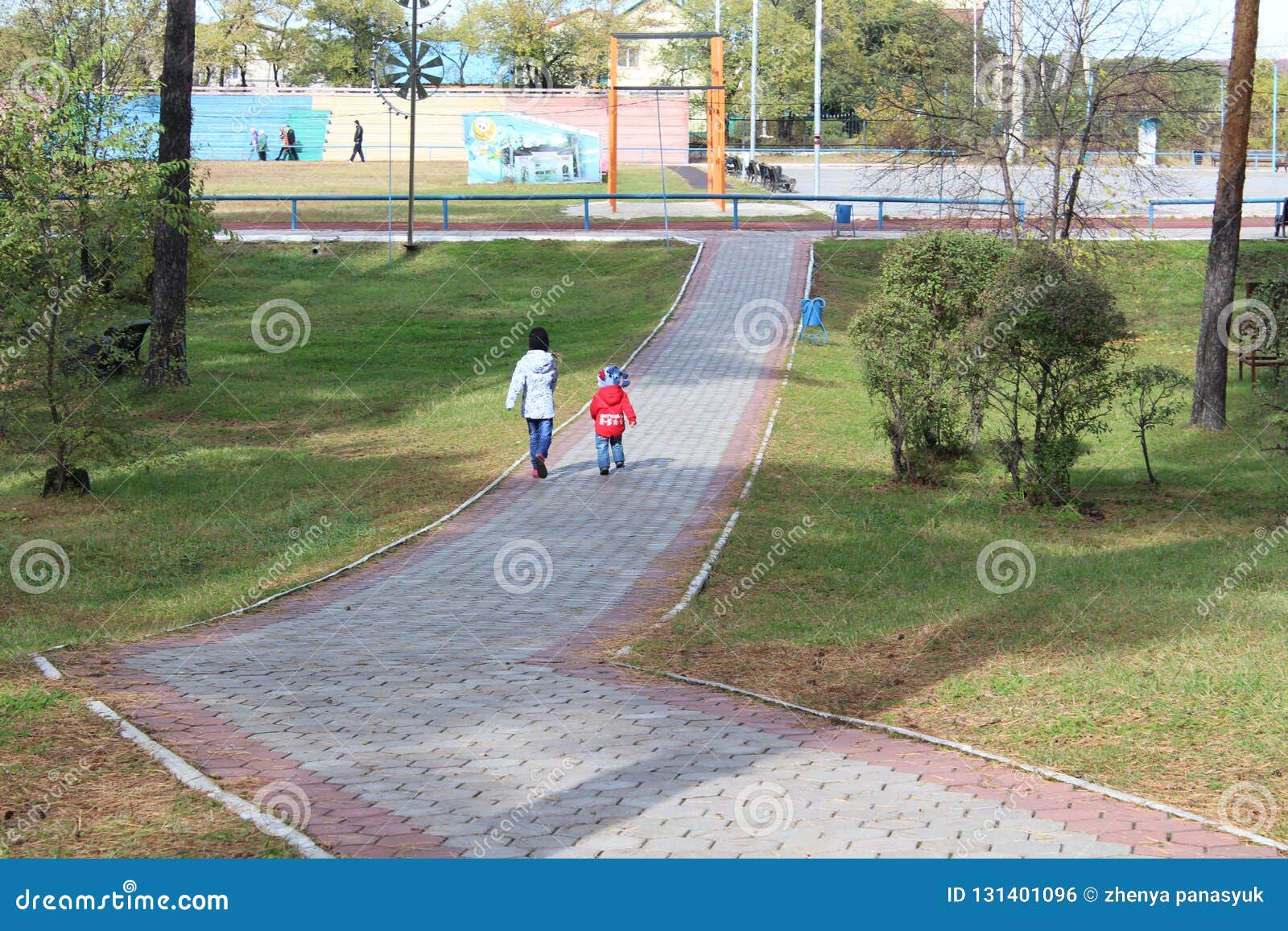 Children in the park stock photo. Image of people, childrens - 131401096