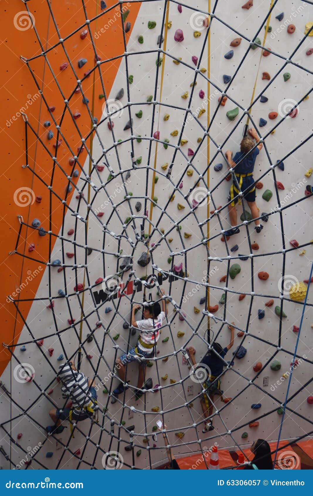 Children Wall Climbing Activity Editorial Photography - Image of kids ...