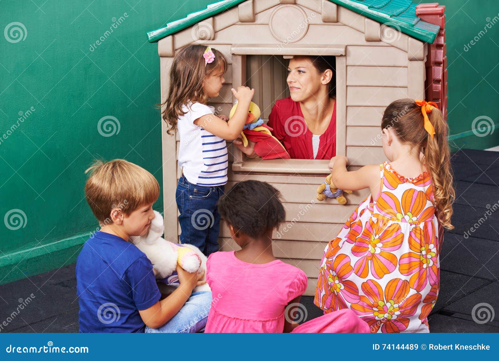 Toddlers Watching Puppet Shows