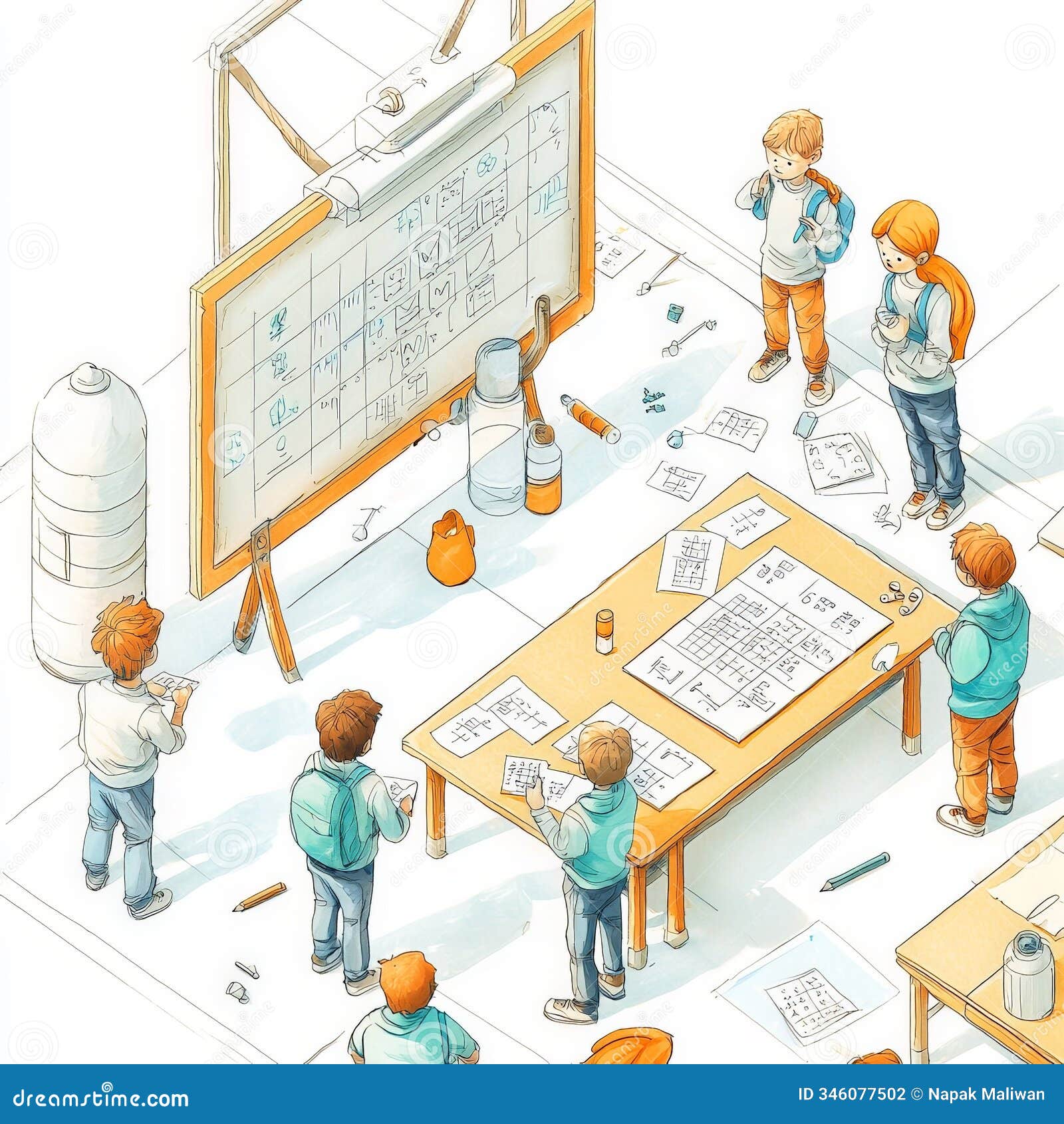 Children Working Together on a Complex Problem with Diagrams and ...