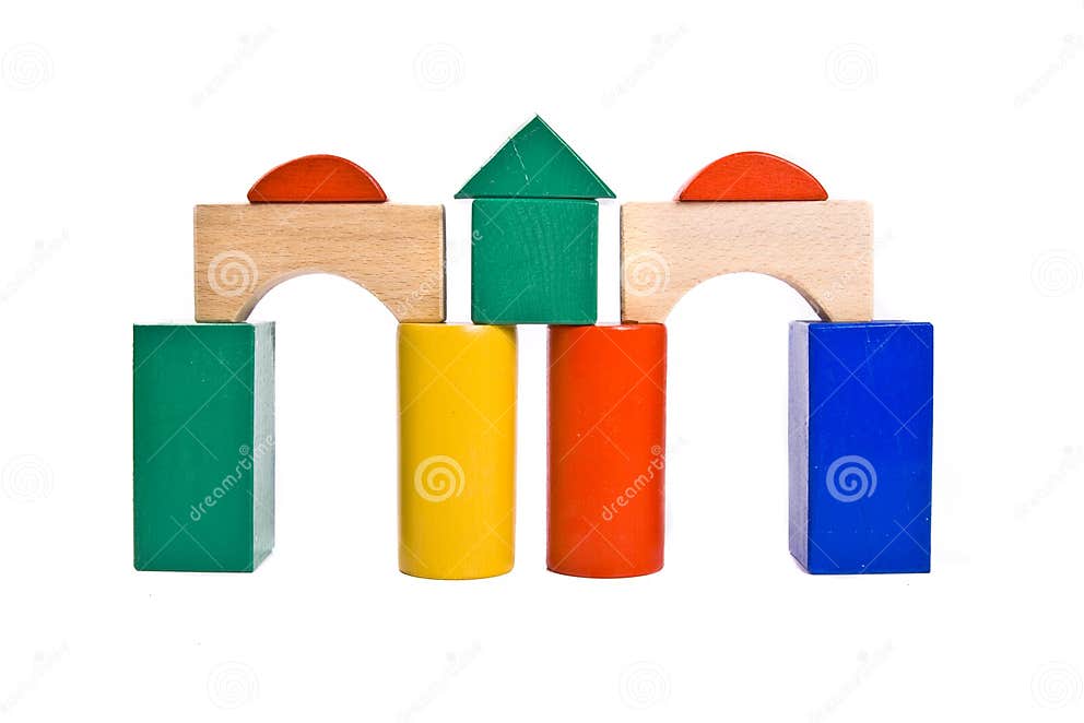 Childrens blocks stock image. Image of colorful, achievement - 9944443