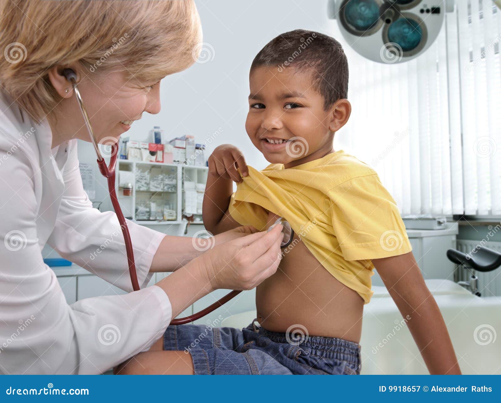 Childrens doctor stock image. Image of close, doctor, female - 9918657