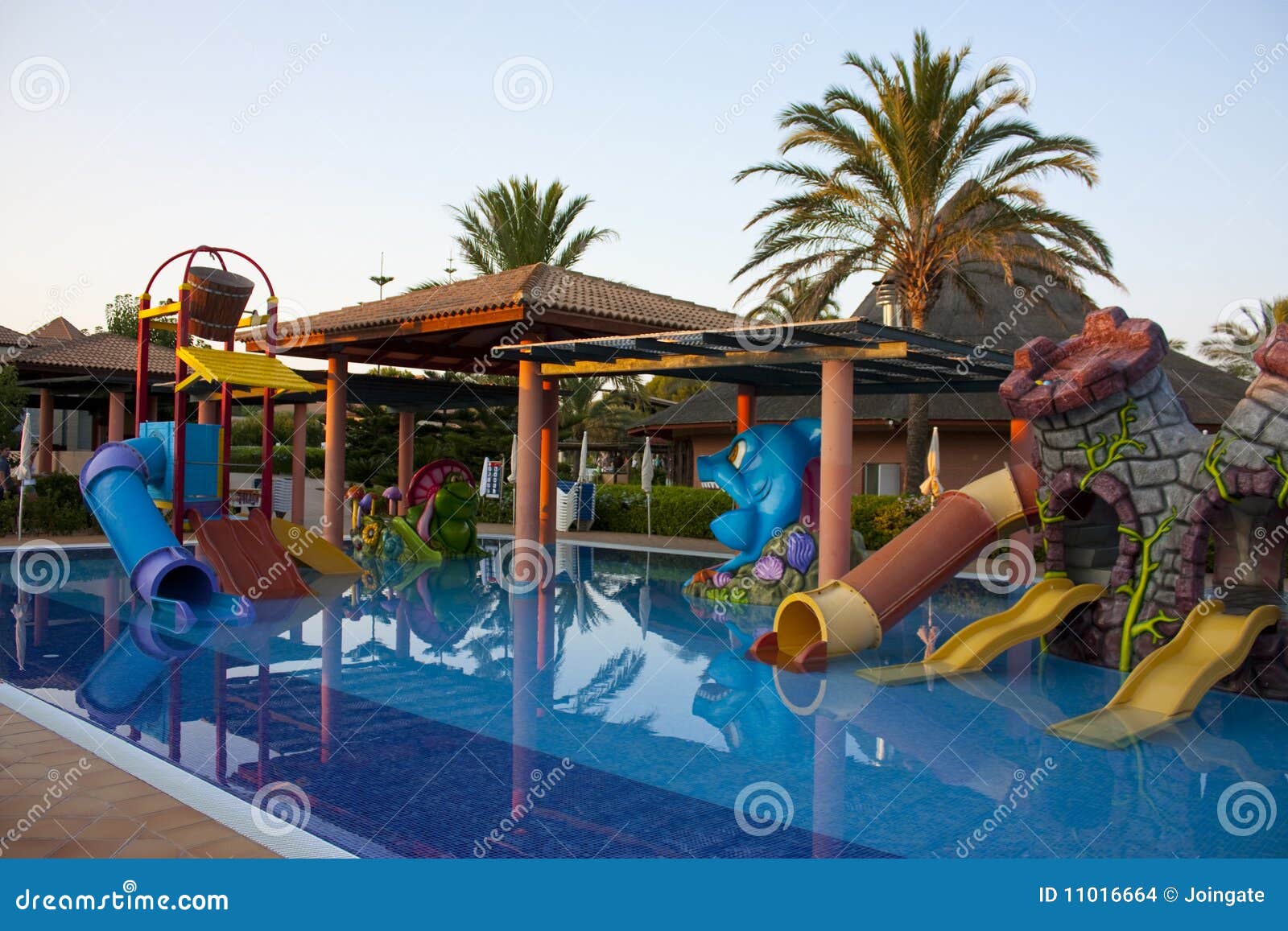 Childrens fun pool stock photo. Image of swimming, happy - 11016664