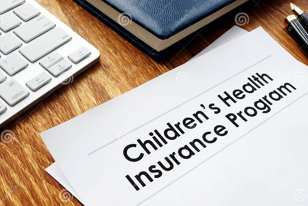 Childrens Health Insurance Program CHIP Documents Stock Photo - Image ...