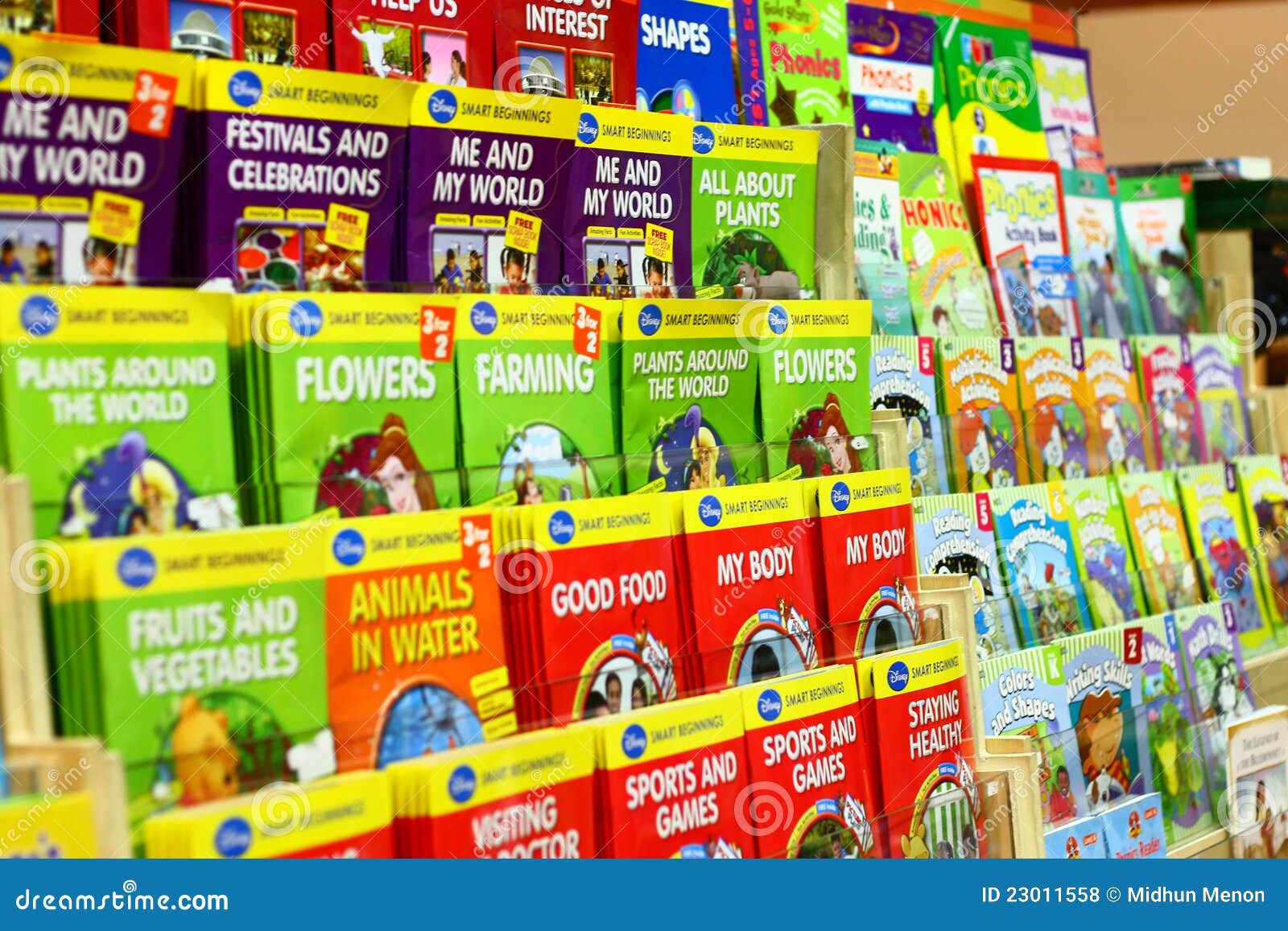 Childrens Play and Educational Books Editorial Stock Photo - Image of ...