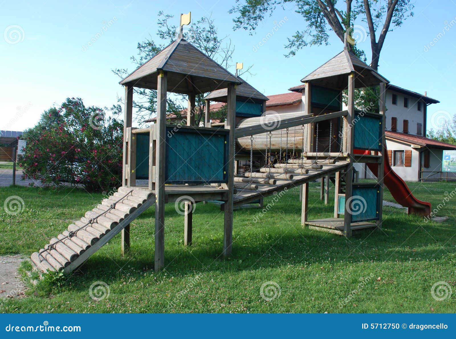 Childrens Play Frame 2 stock photo. Image of garden, wood - 5712750