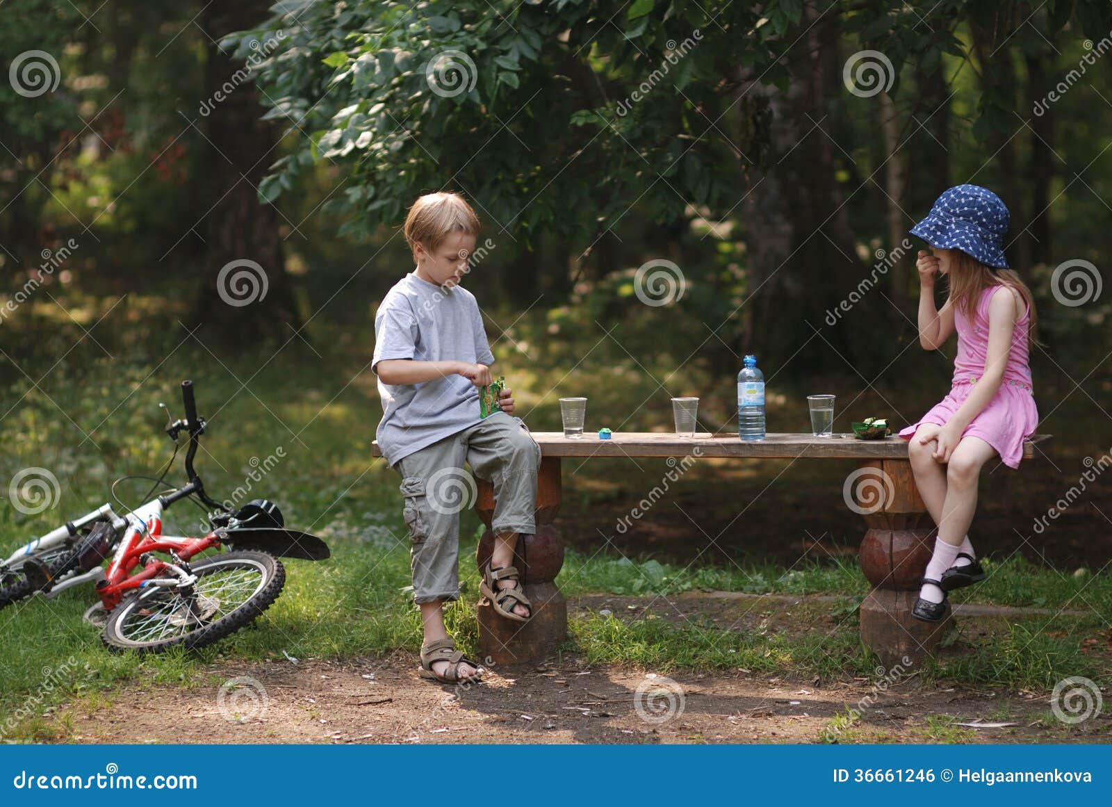Childrens rest stock photo. Image of relax, green, kids - 36661246