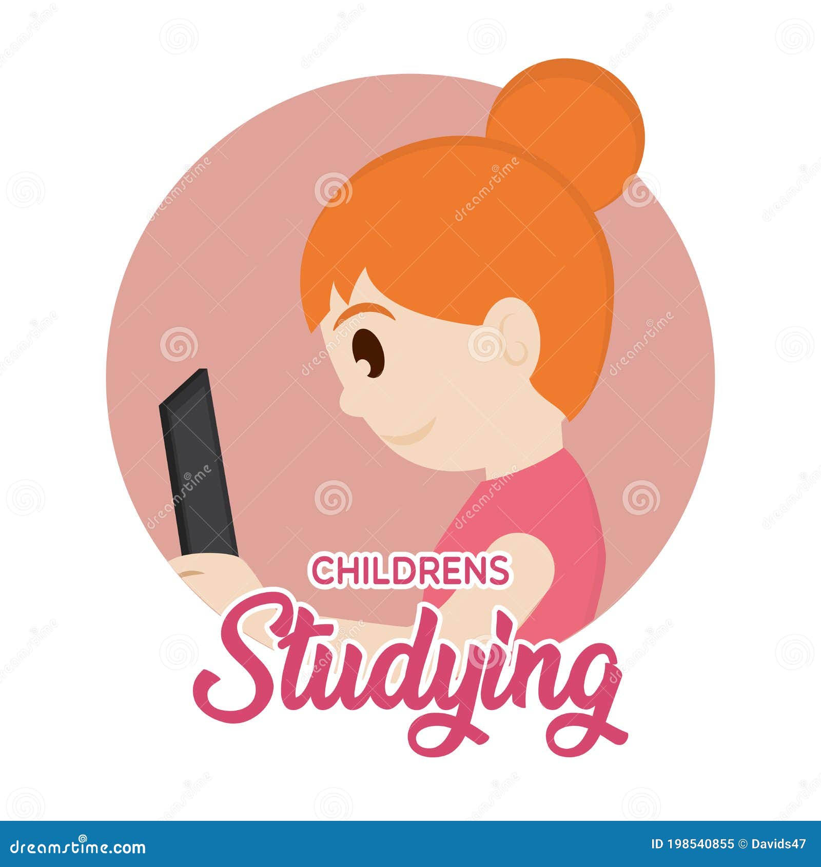 Childrens studying poster stock vector. Illustration of knowledge ...