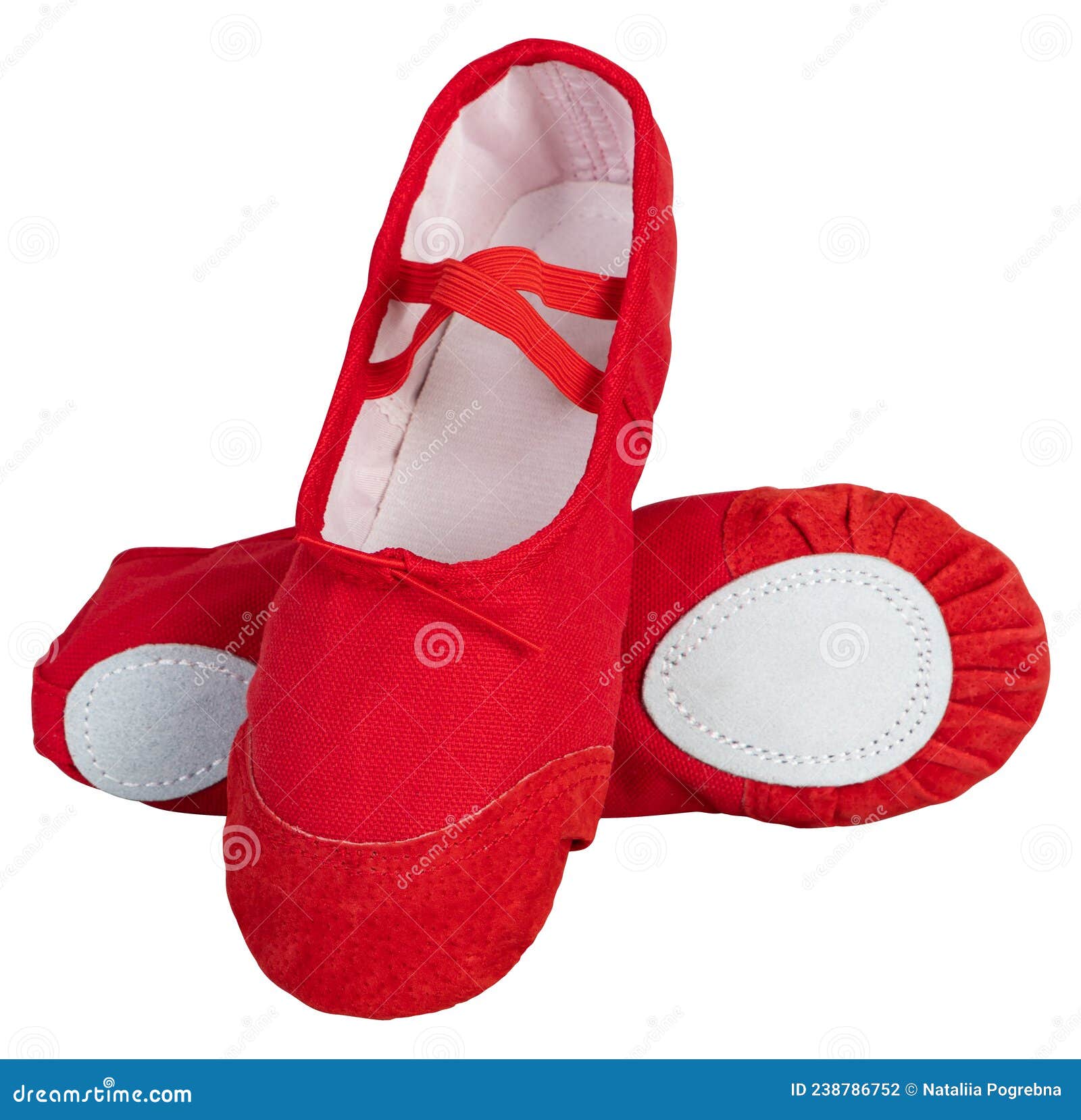 Childs Kids Training Ballet Shoes Stock Photo - Image of professional ...