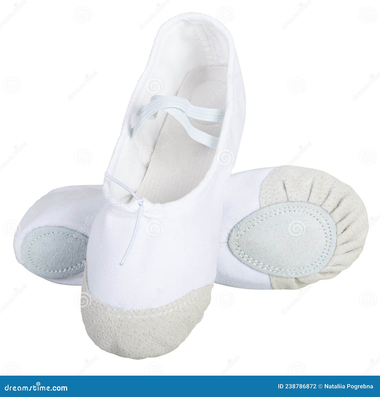Childs Kids Training Ballet Shoes Stock Photo - Image of dance ...