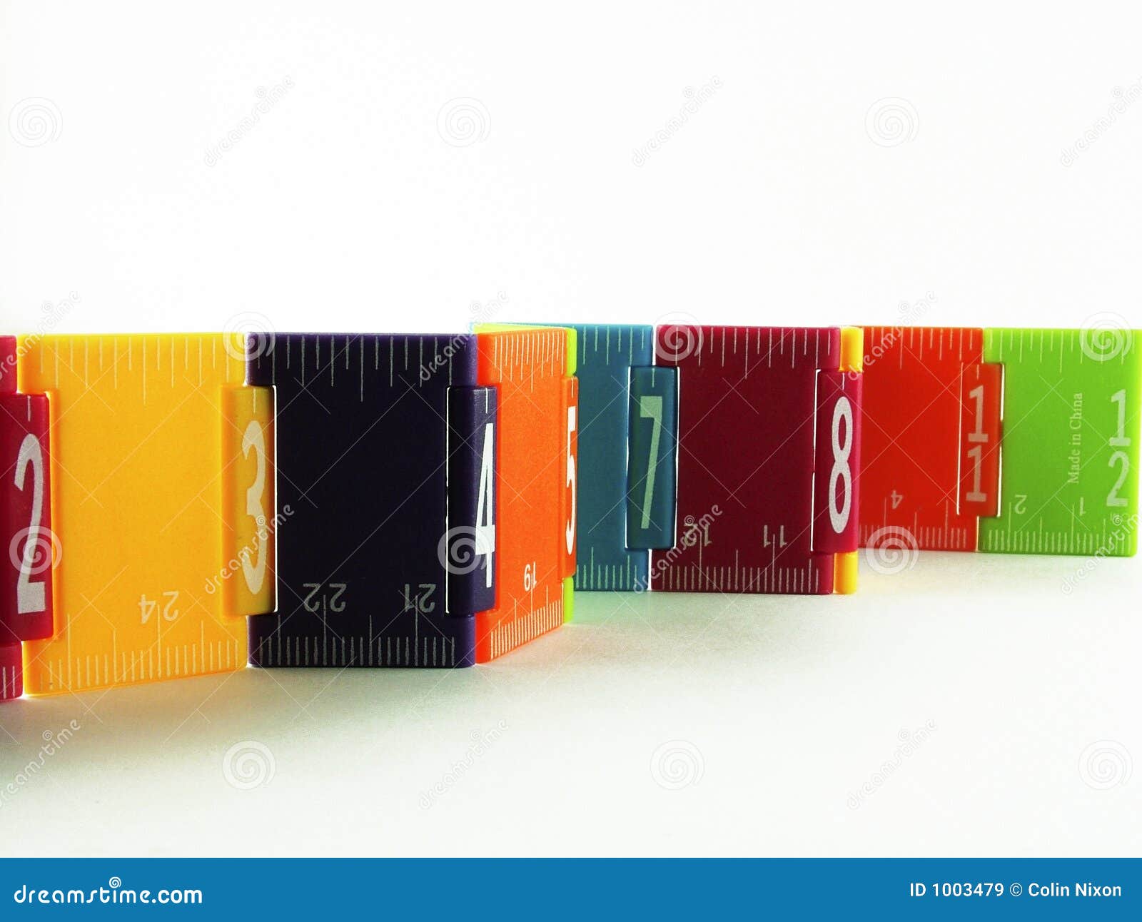 Childs Ruler stock image. Image of blue, school, macro - 1003479