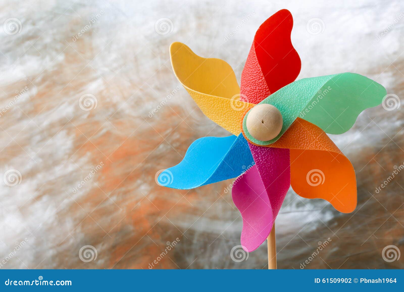 Childs windmill stock photo. Image of mill, play, whirligig - 61509902