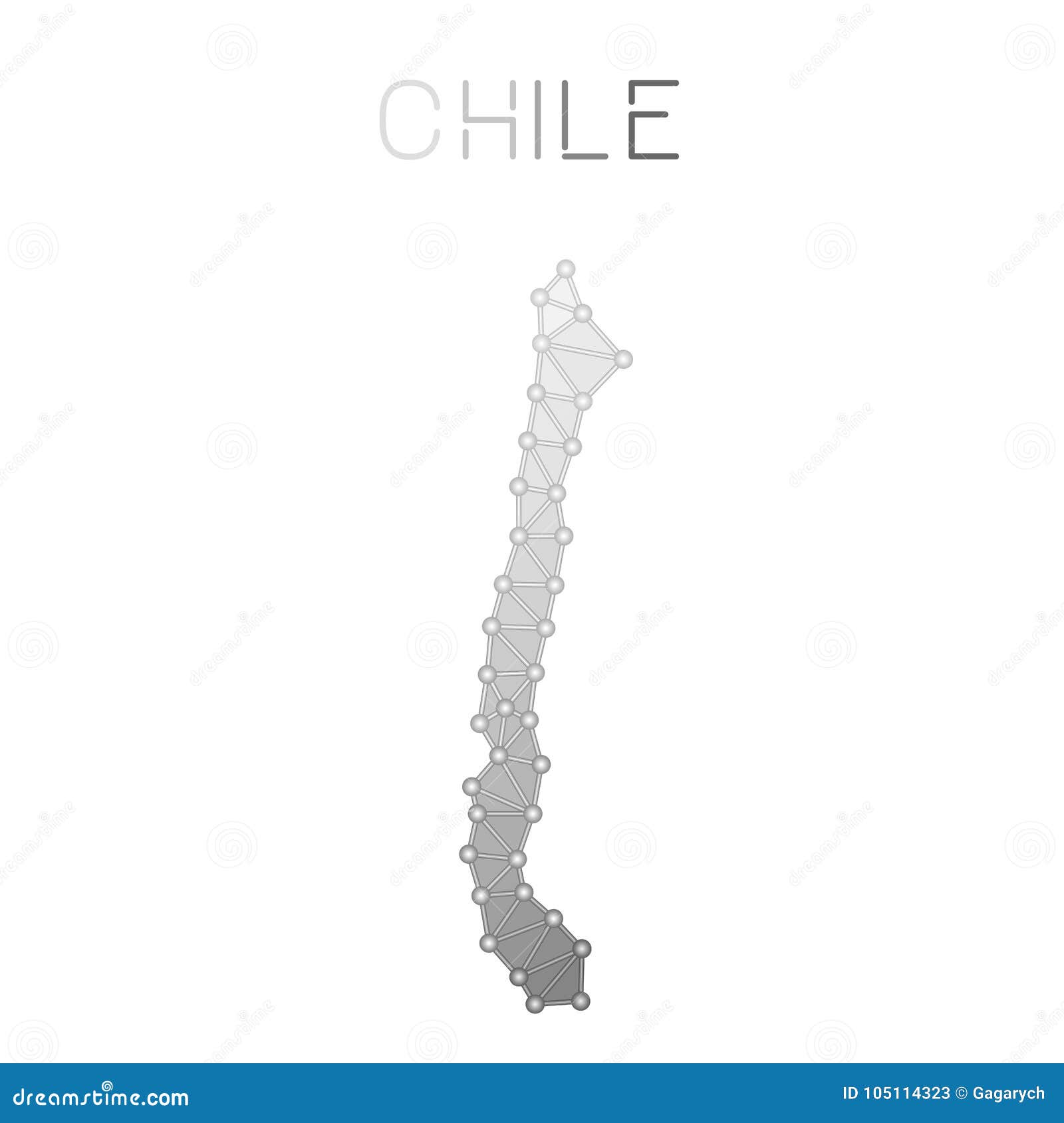 Chile Infographics Layout With Map Vector Illustration | CartoonDealer ...