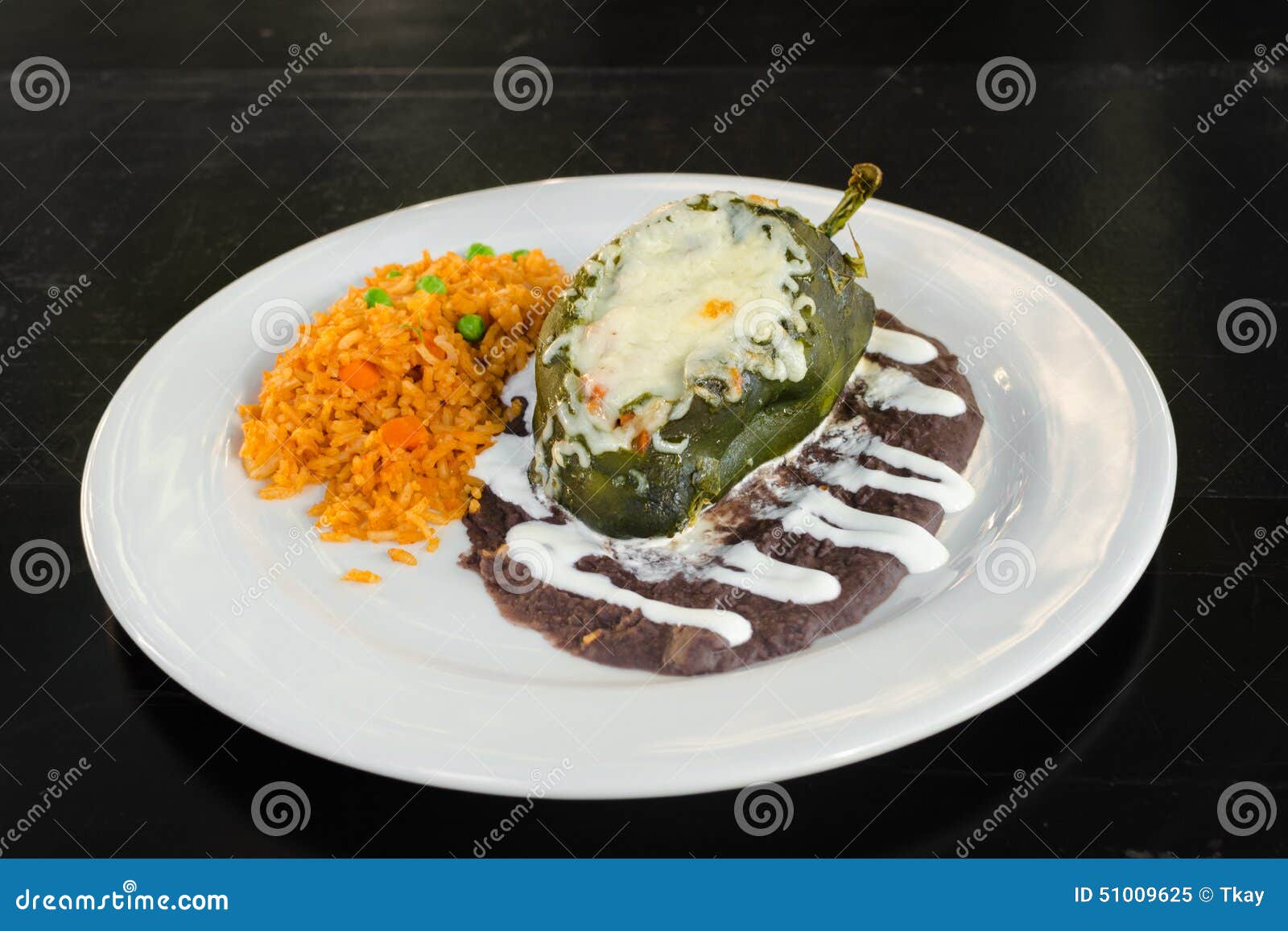 Chile Relleno stock image. Image of peppers, meaty, crispy - 51009625