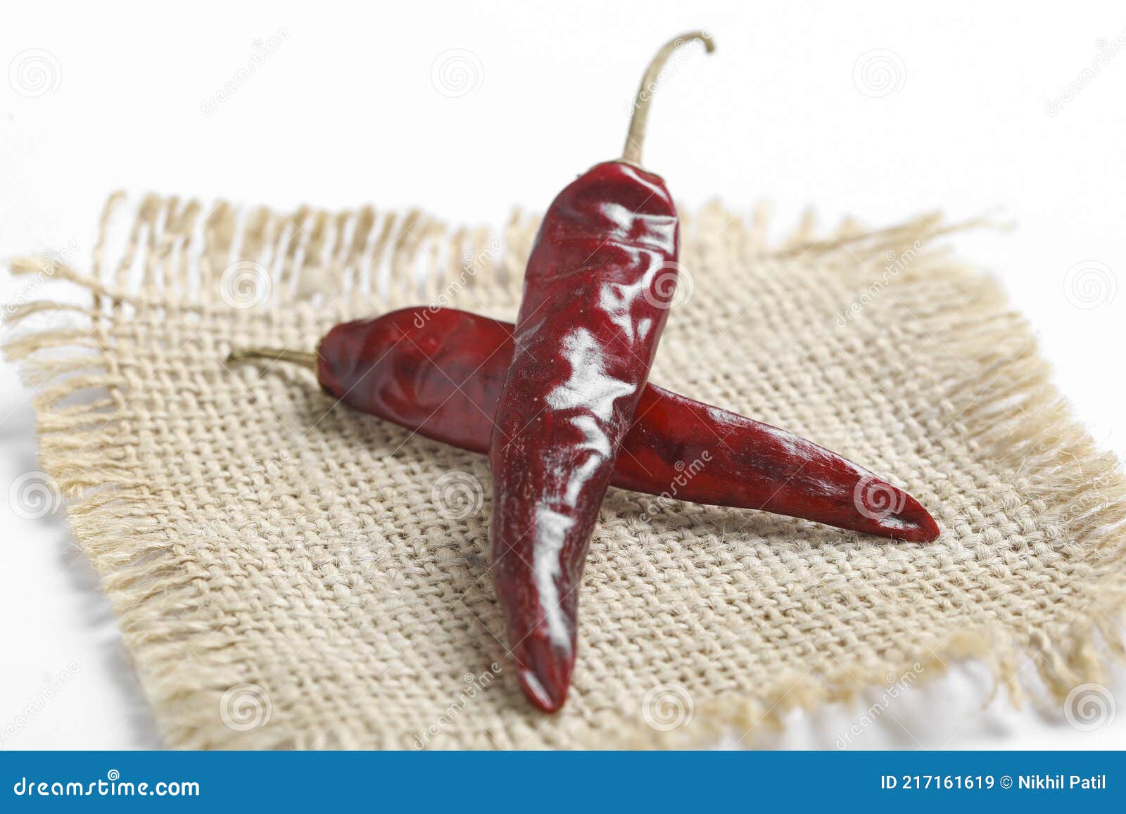 Chile Rojo Seco Sobre Fondo Blanco Imagen de archivo - Imagen de comer ...