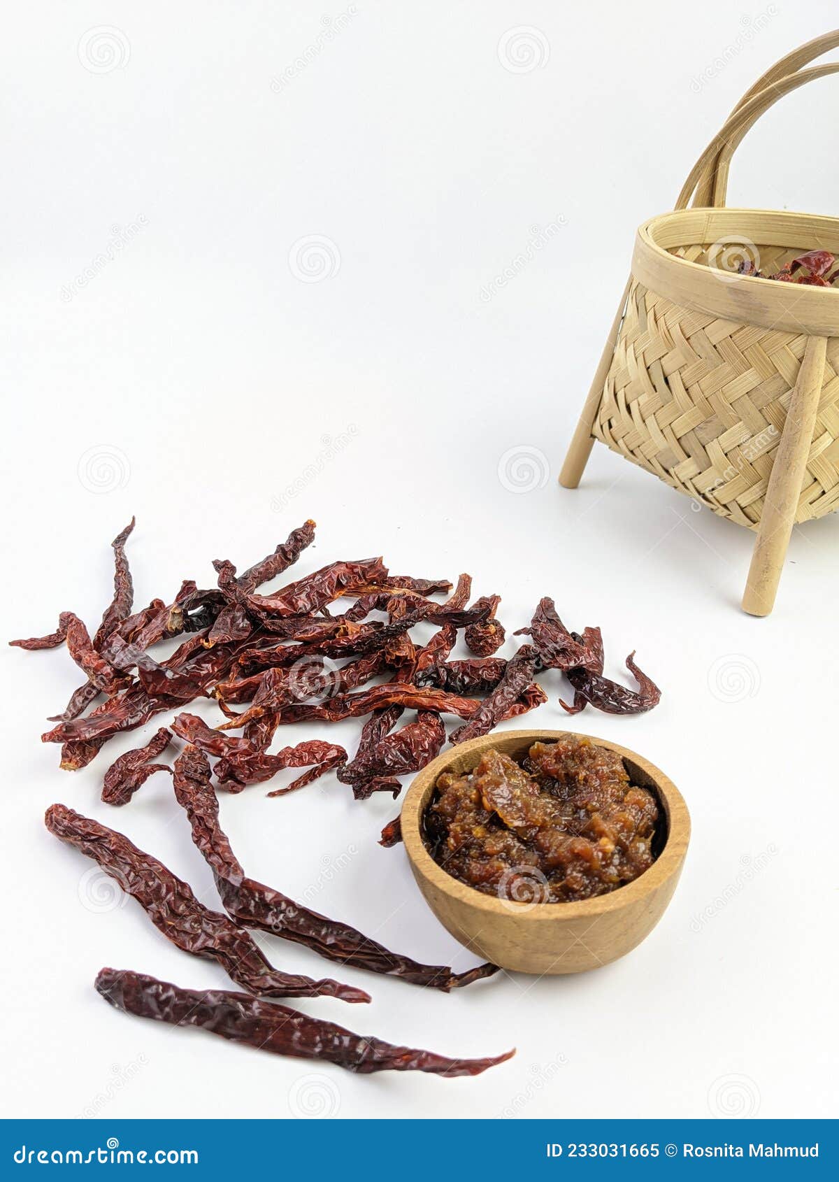 Chile Seco Sobre Un Fondo Blanco Aislado Imagen de archivo - Imagen de ...