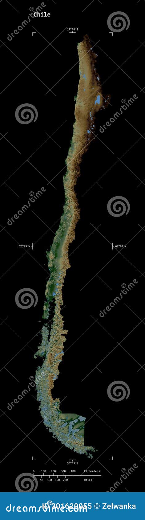 Chile Shape on Black. Physical Stock Illustration - Illustration of ...