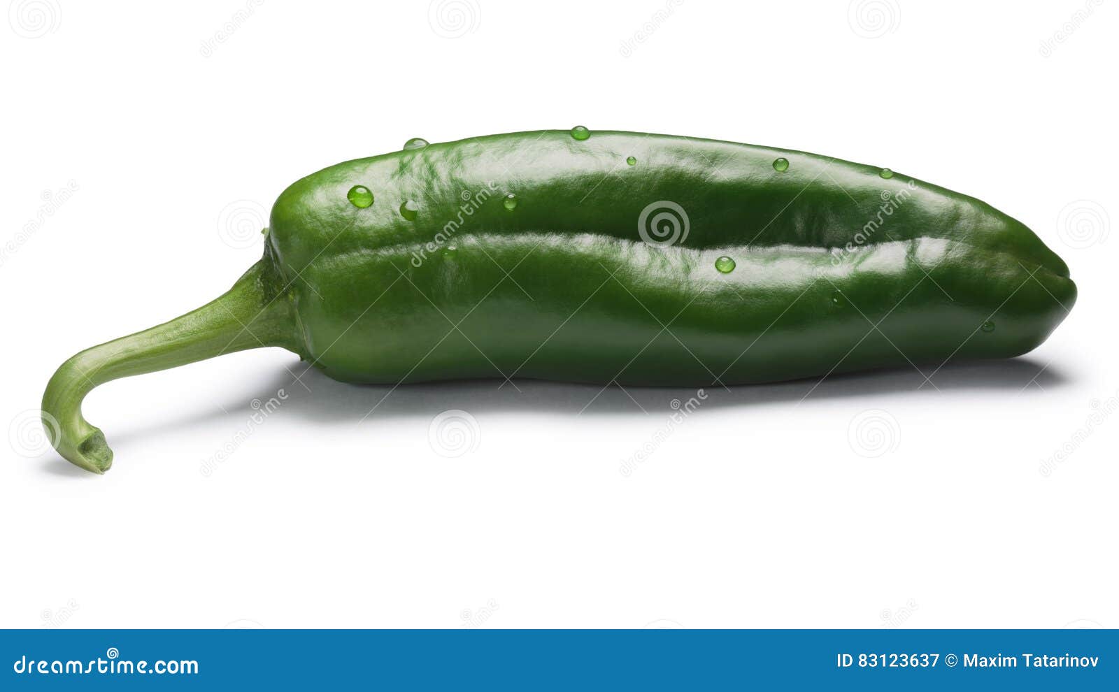 Chile Verde De Anaheim, Trayectorias Imagen de archivo - Imagen de ...