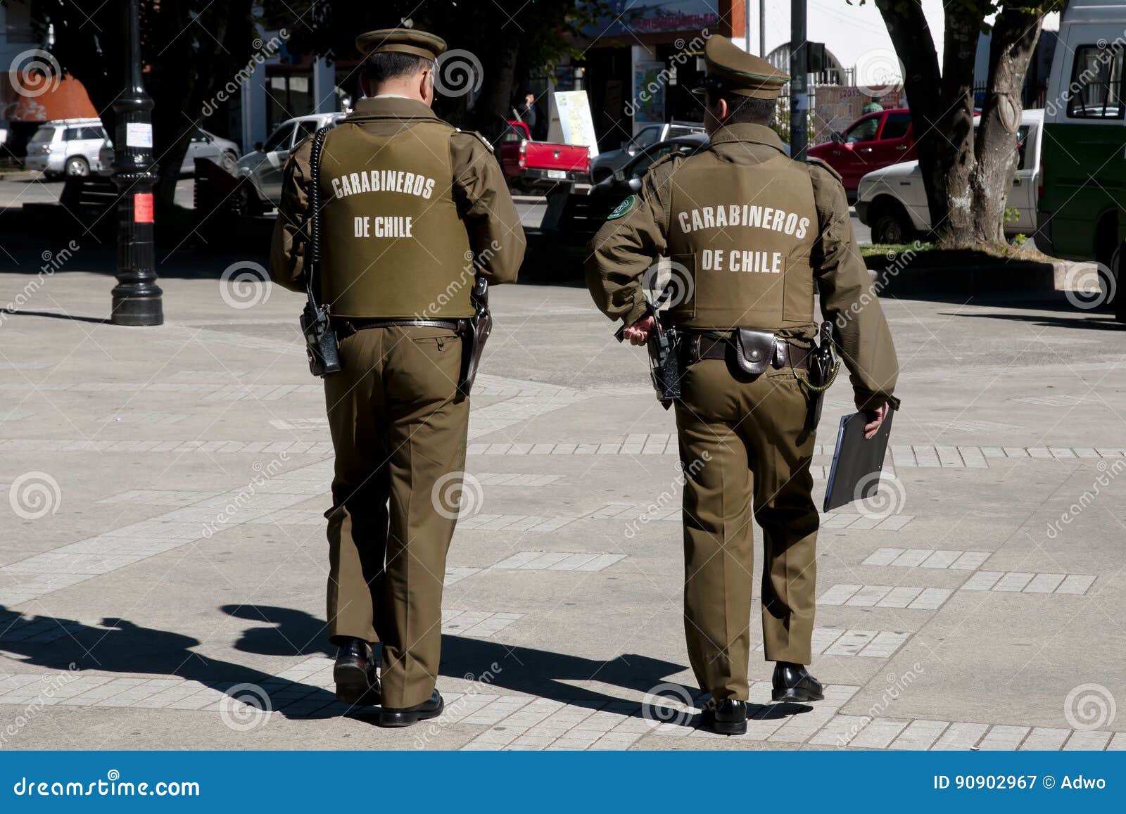 Chilean Police Carabineros editorial photography. Image of patrolling ...